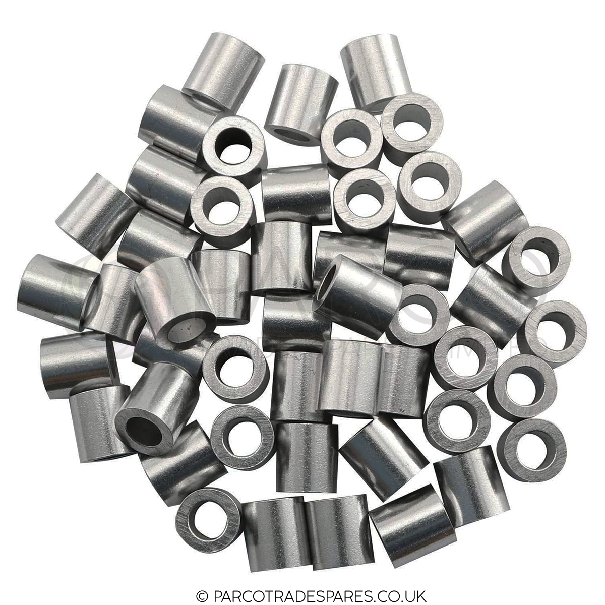 Steel Wire Lifting Rope Aluminium Round Ferrule Cable Sleeves Stop Ends