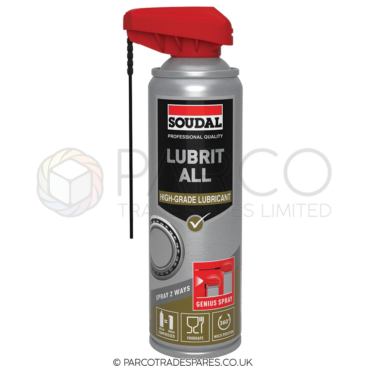 Genius Spray Lubricant PTFE & Grease Based