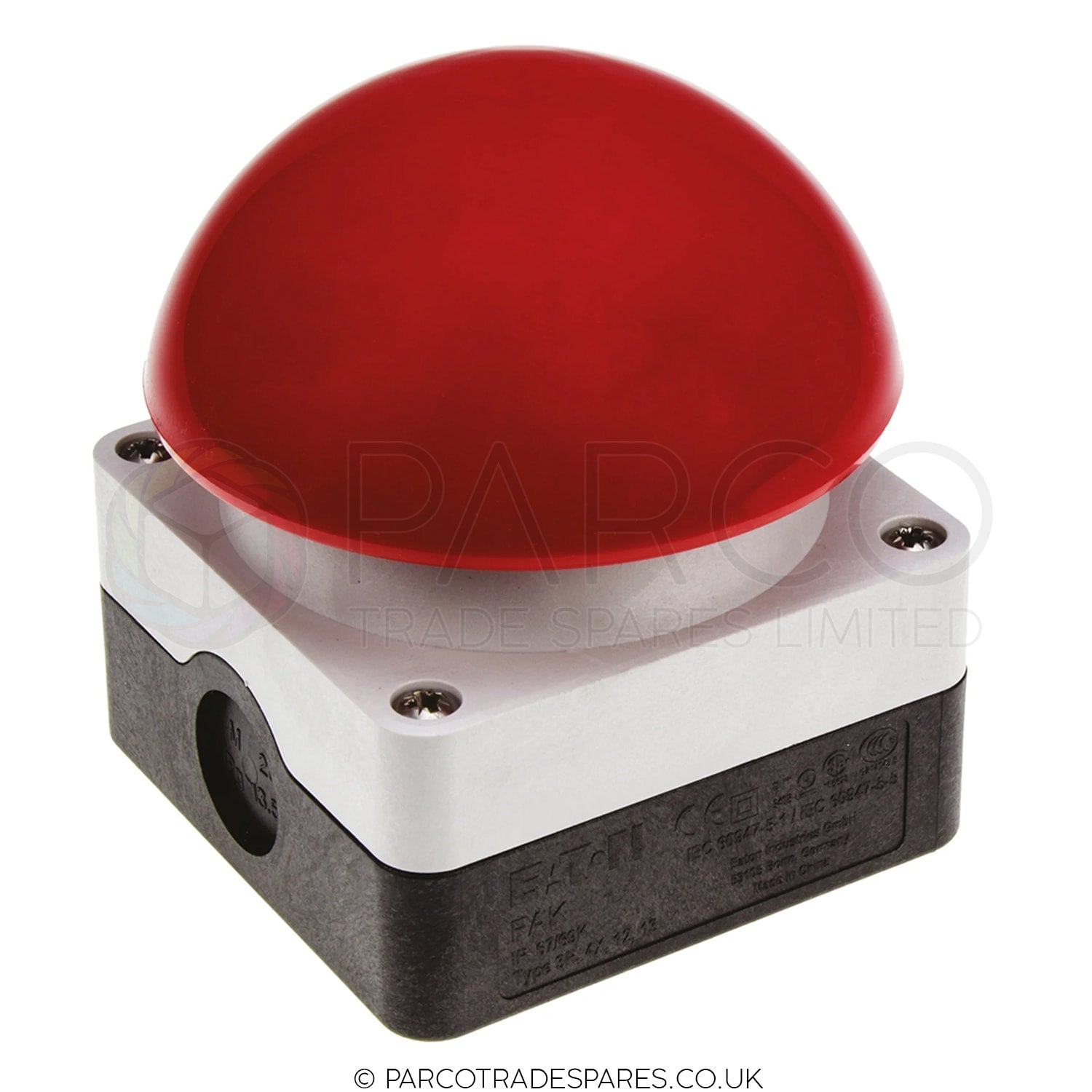 Red Emergency Stop Palm Mushroom Switch